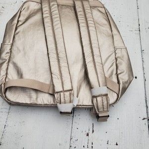 Kipling | Bags | Kipling Chuwy Livelight 6 Gold Metallic Large Backpack ...